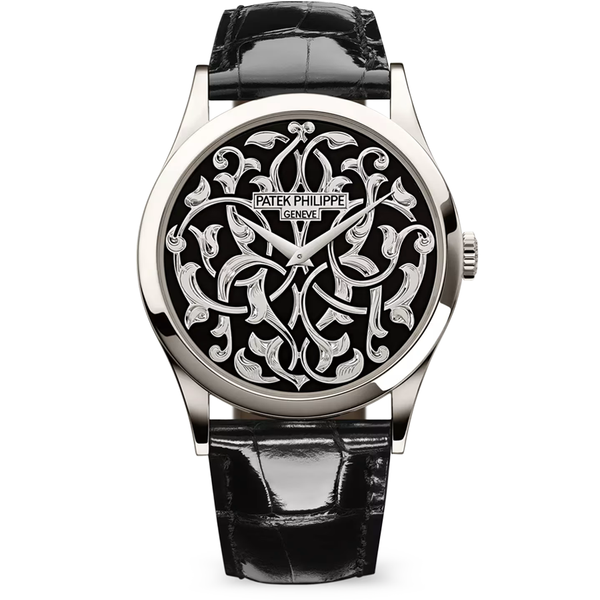 Patek Philippe | Calatrava Self-Winding | 5088/100P 38mm Hand-Engraved ...